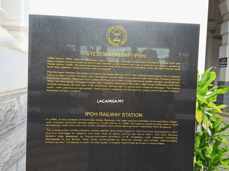 Ipoh Railway Station : The Best Review of Ipoh's Taj Mahal in Perak
